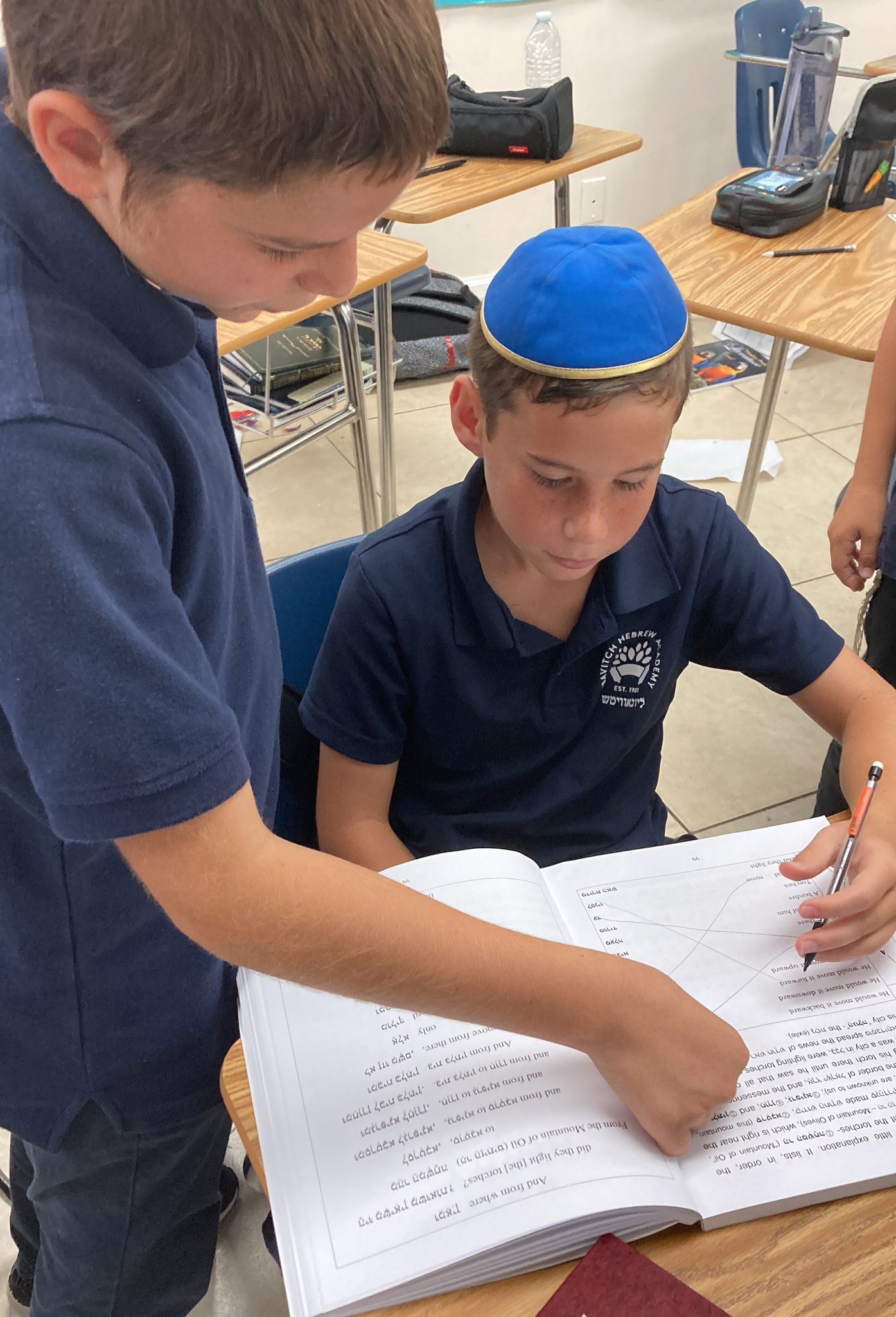 Working Together – Lubavitch Hebrew Academy